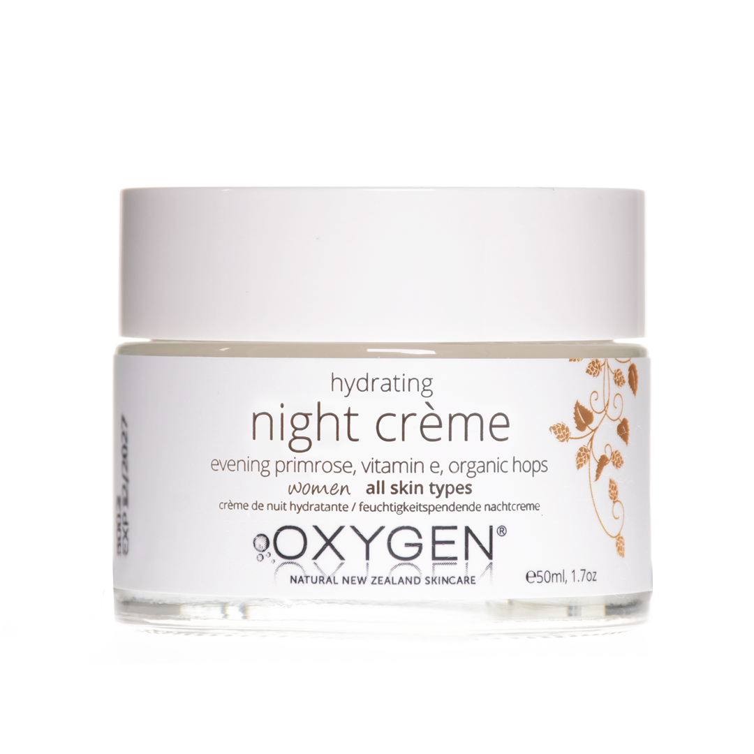 Natural Night Cream for Dry & Mature Skin NZ | Oxygen Skincare
